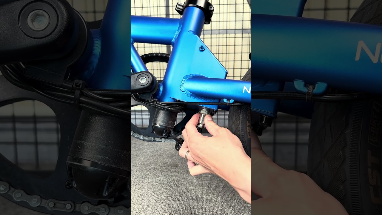 34 lbs super lightweight folding electric bike Qualisports Nemo #qualisports #electricbike #nemo ...