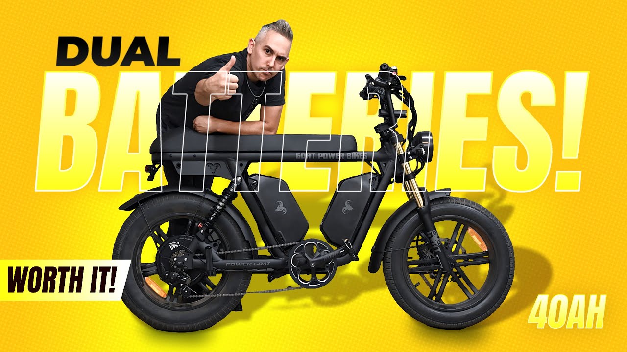 The Power GOAT v2 Ebike with DUAL... - EVSHIFT