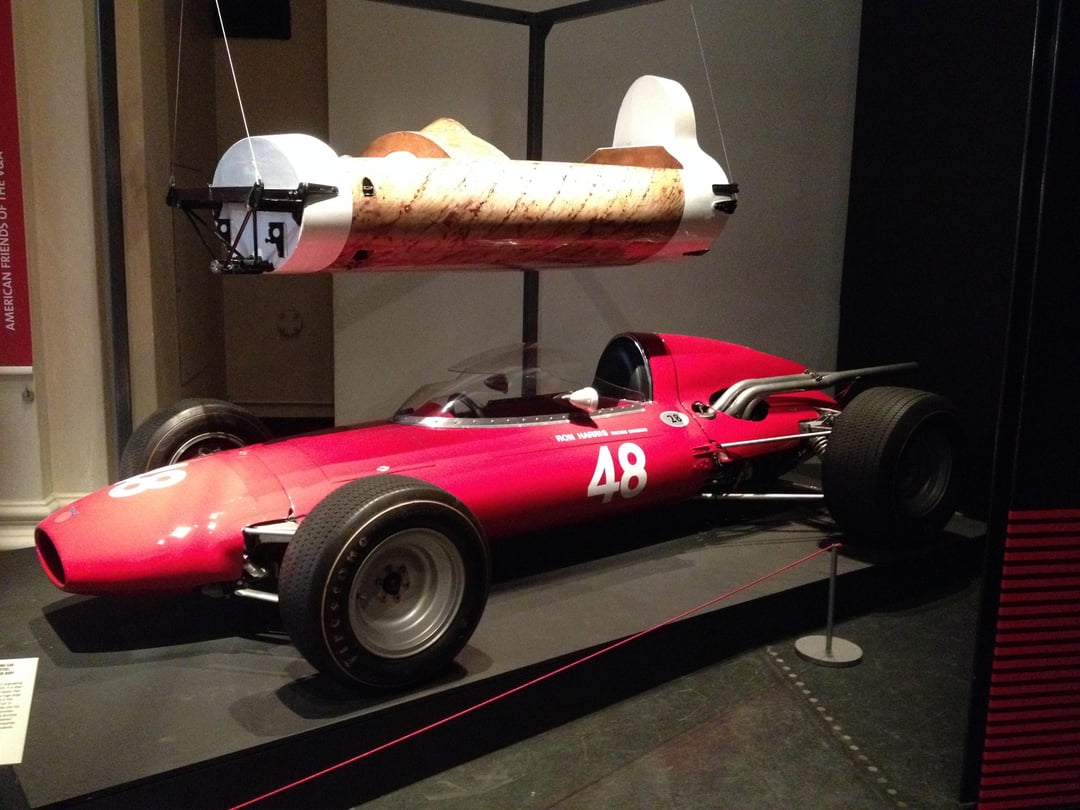 Protos, a 1967 Formula 2 car with bubble canopy and plywood monocoque ...