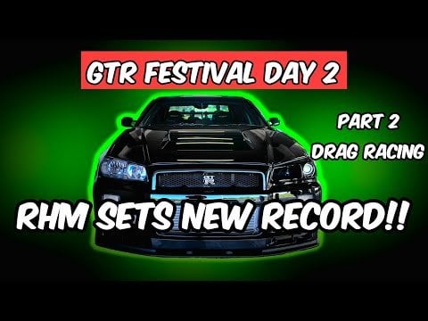 GTR Festival Australia - RHM Breaks Record & The worlds fastest Skyline ...