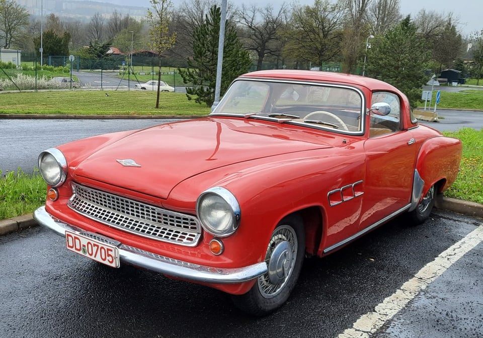 1957 Wartburg 313, the East German answer to the 300 SL, except unlike ...