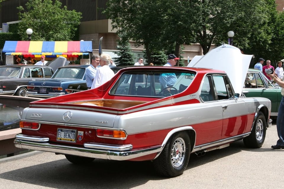 Mercedes 600 "El Benzo" - hand-built, ultra-luxury, tank-like Grosser ...