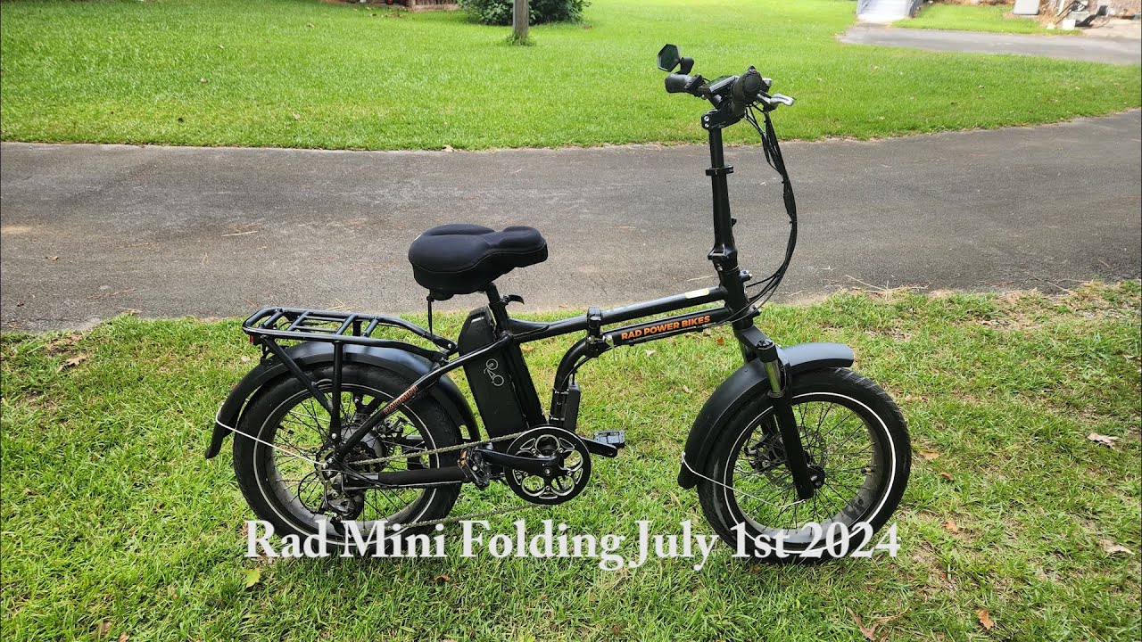 Rad Mini Folding 750W Electric Bike Ride Gear 6 July1st 2024 # ...
