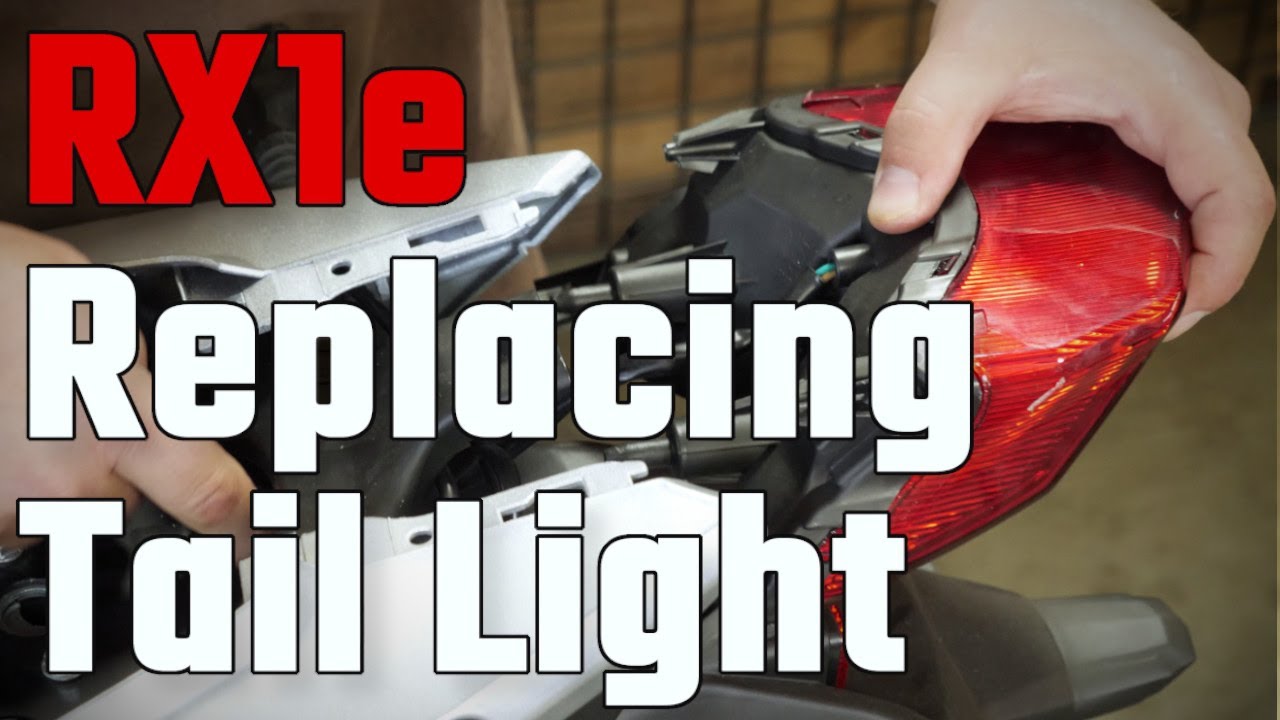 Remove and Replace the Taillight on the RX1E Electric Motorcycle - EVSHIFT