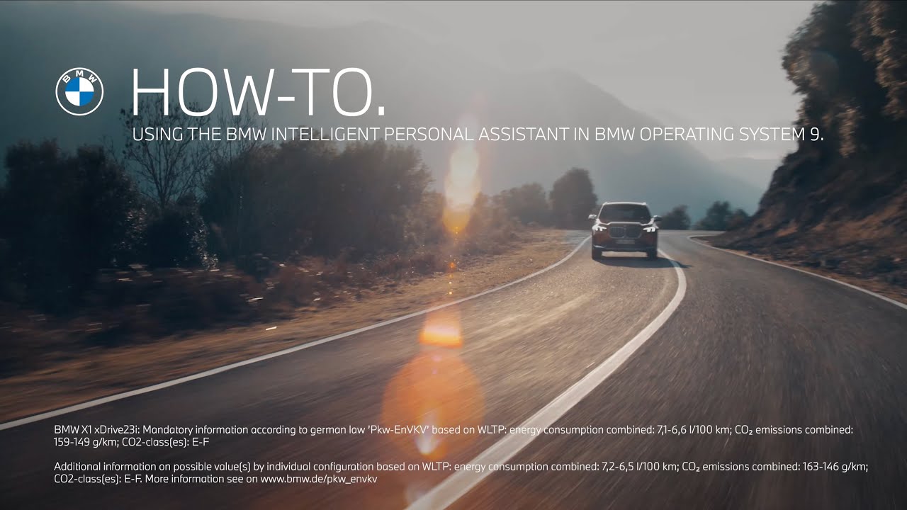 The BMW Intelligent Personal Assistant in BMW Operating System 8.5 and ...