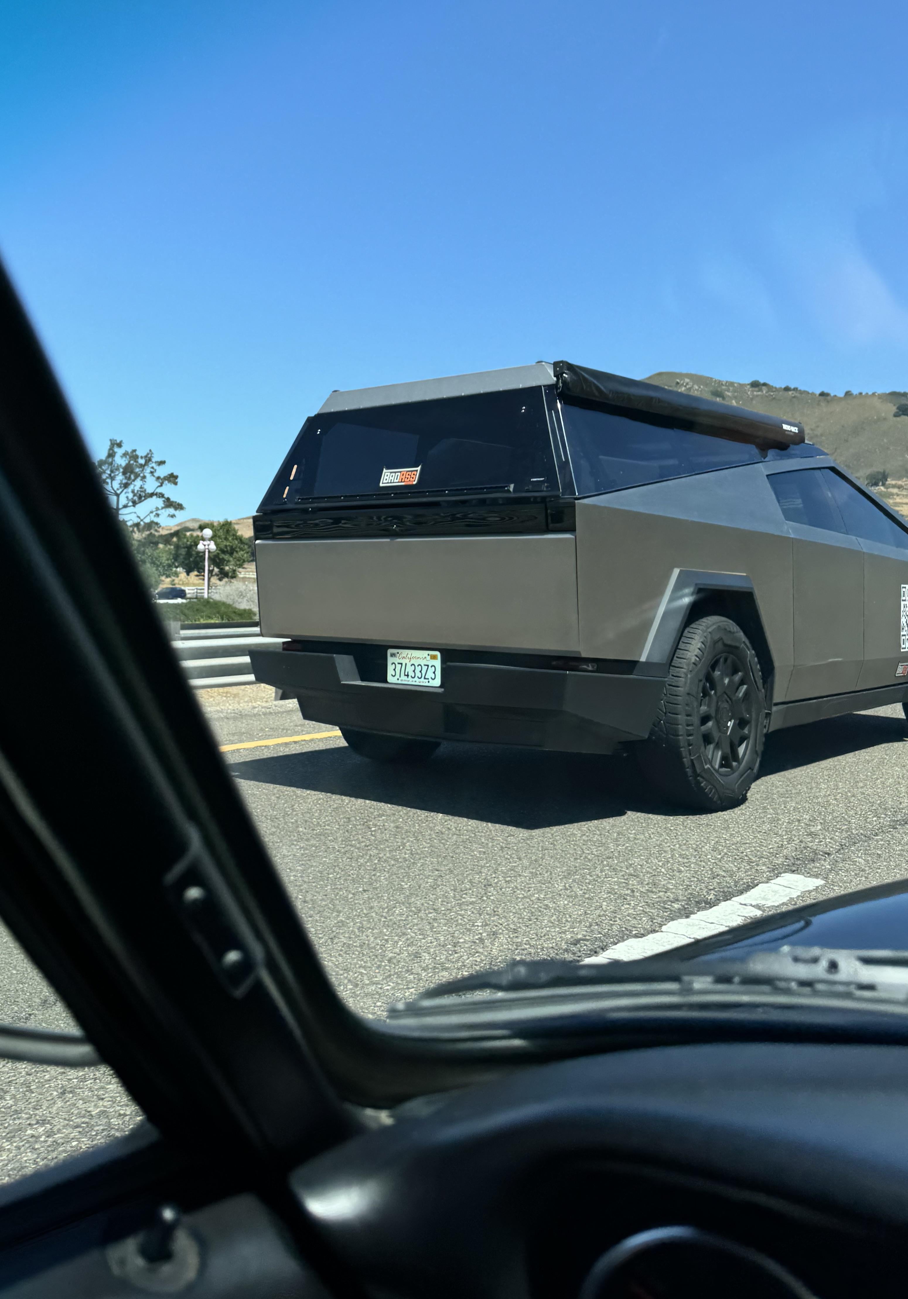 [cybertruck] with a camper shell??? Interesting - EVSHIFT