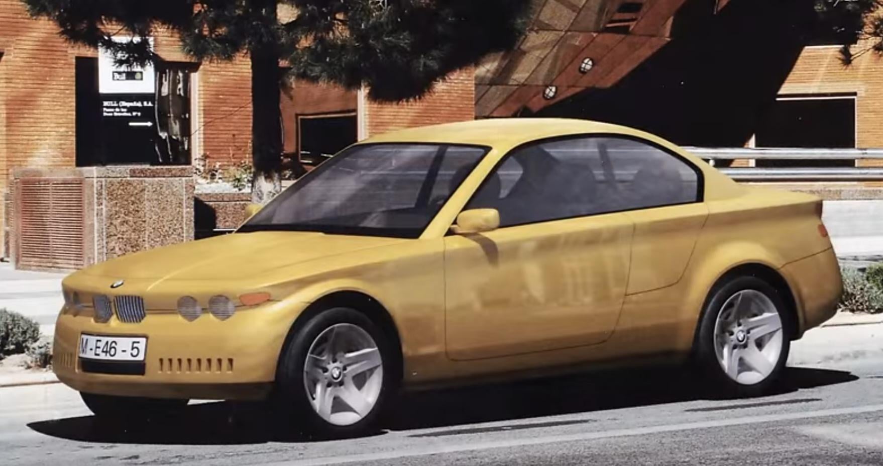 BMW 2002 prototype from 2002, as the name suggests, it's a throwback to ...