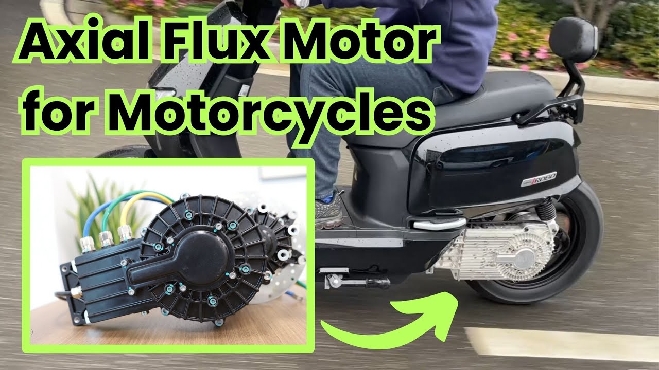 Axial Flux Motor for Electric Motorcycles #ev #motor #technology # ...