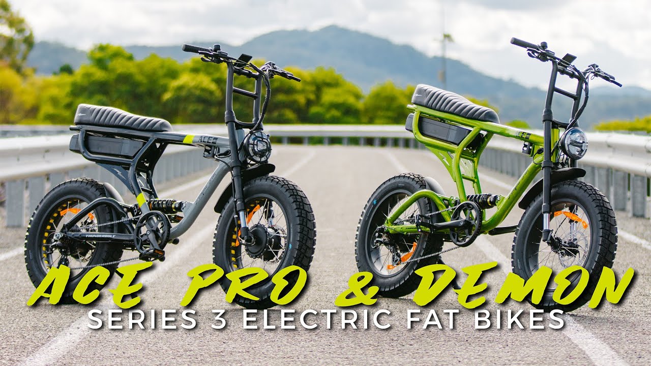 In Focus - ACE PRO & DEMON Series 3 Electric Fat Bikes: The Ultimate Powerhouse by Ampd Bros ...