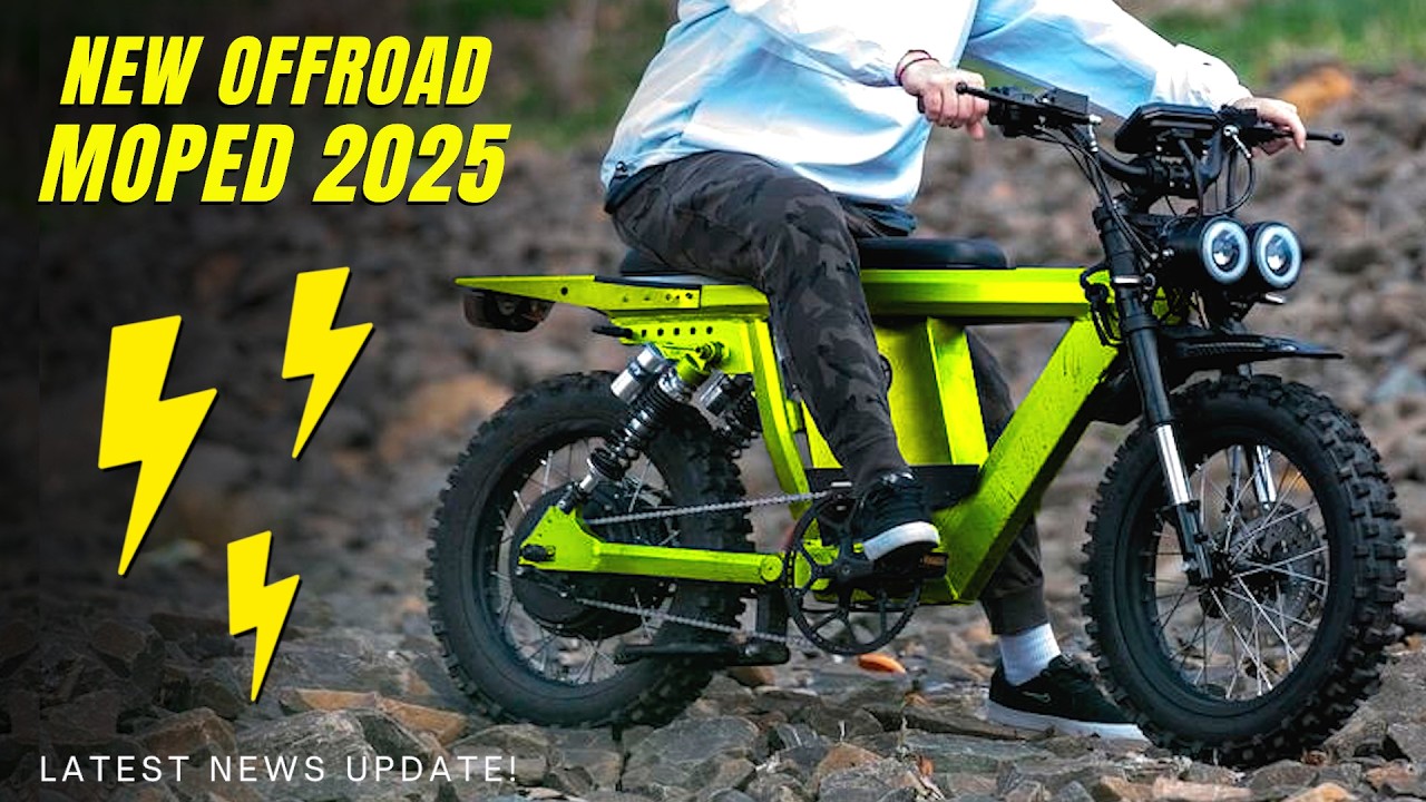 Top 7 New Offroad Mopeds for 2025: Quick Guide for e-Bike Buyers - EVSHIFT