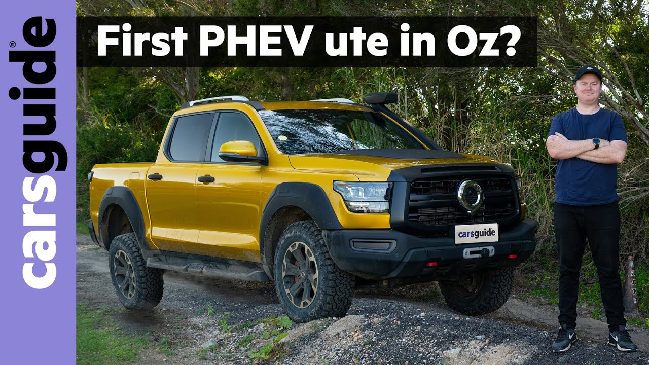 Australia's first plug-in hybrid ute? GWM Cannon Alpha PHEV 2025 preview: New Ford Ranger on ...