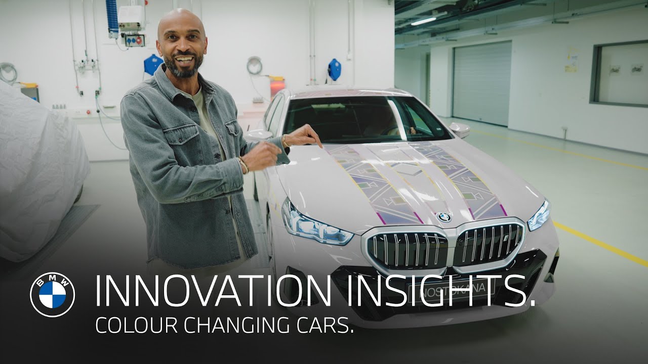 BMW Innovation Insights. Color Changing Cars. - EVSHIFT