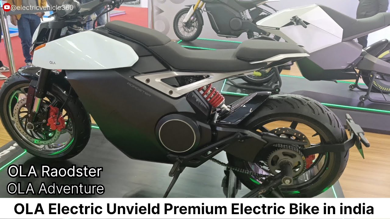 OLA ELECTRIC UNVIELED TWO PREMIUM ELECTRIC BIKE IN INDIA | OLA ROADSTER ...