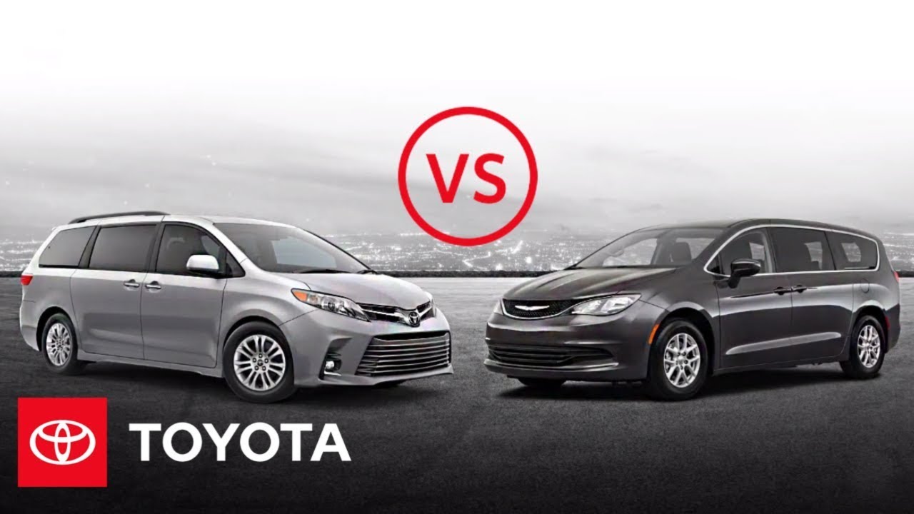 2020 Toyota Sienna XLE vs. 2020 Chrysler Voyager LX | Minivan ...