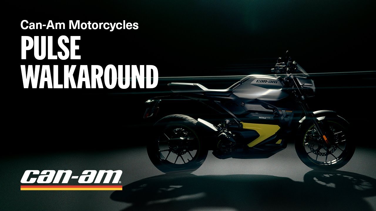 Can-Am Pulse Walkaround - Can-Am Motorcycles - EVSHIFT