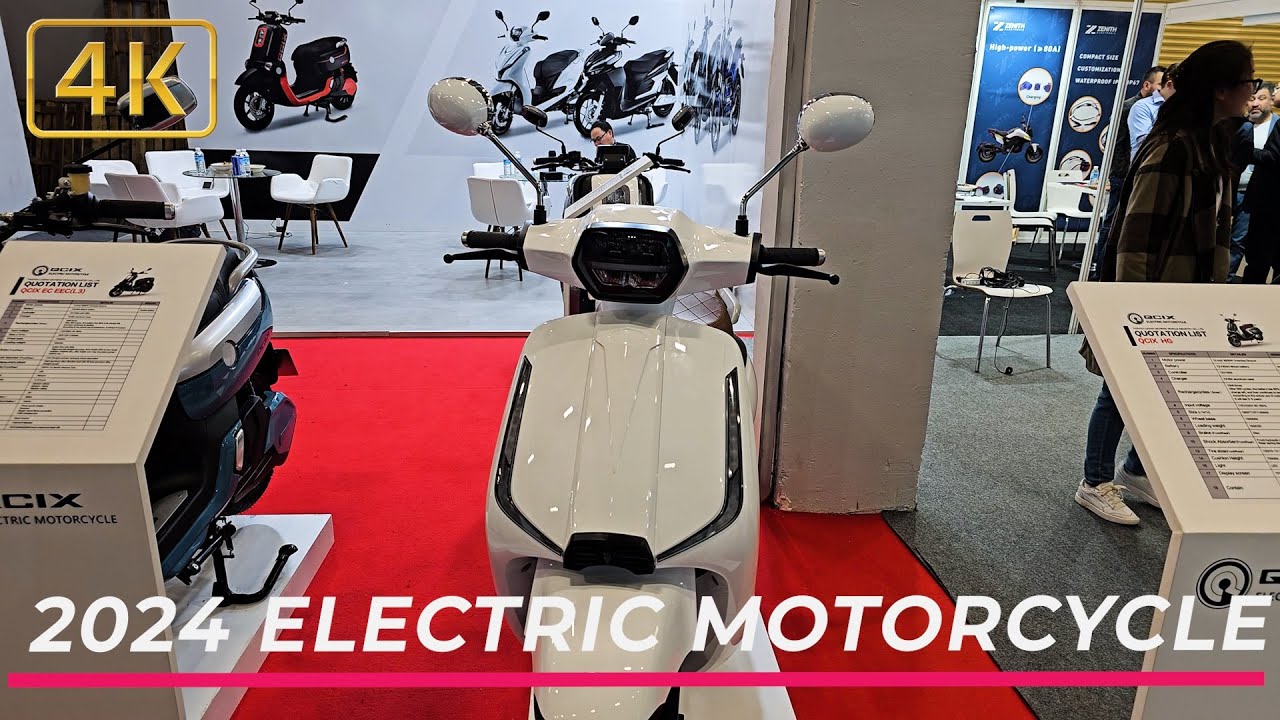 Best Electric Motorcycle 2024 | Qcix hg Motorcycle 4k 2024 - EVSHIFT