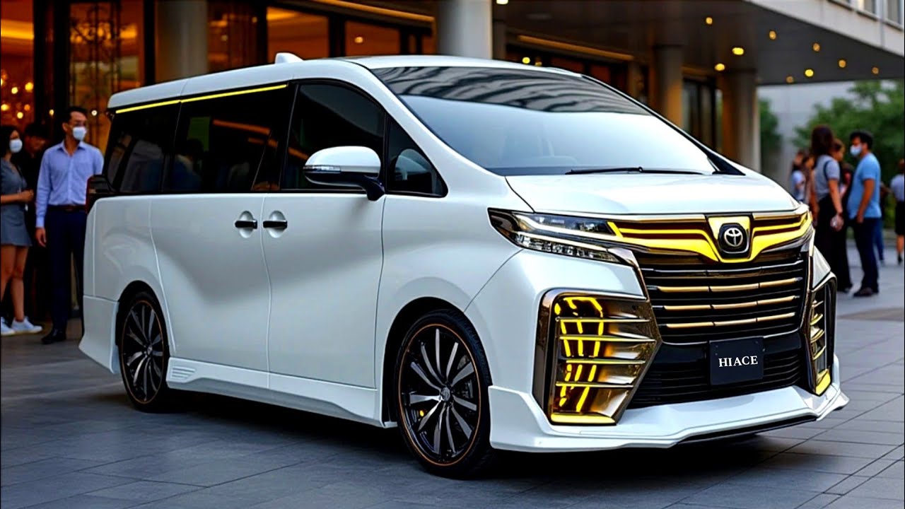 WOW! Toyota Hiace 2025 - Plug-in Hybrid and AWD, the Perfect Mix! - EVSHIFT