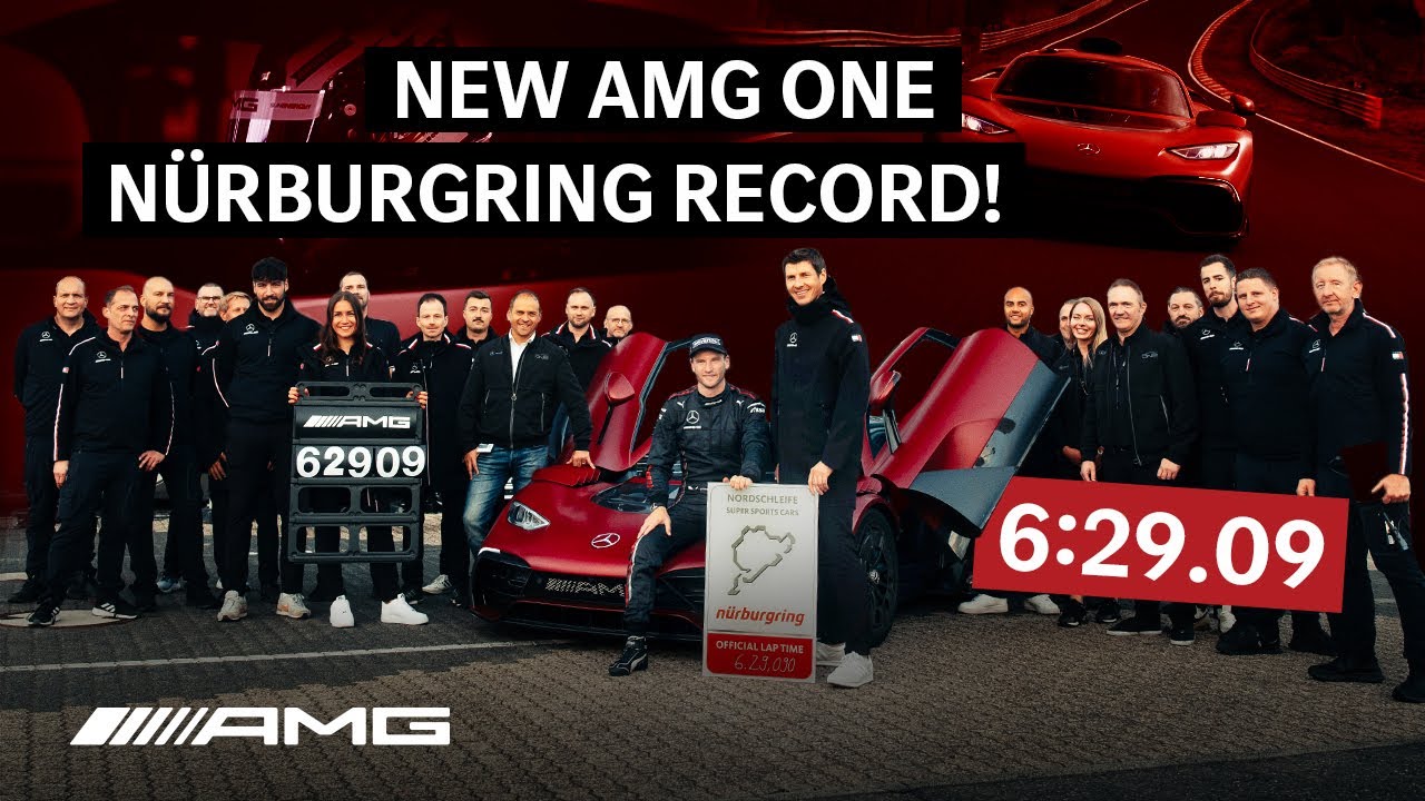 INSIDE AMG | New AMG ONE Nürburgring Nordschleife Lap Record | 6:29.09 ...