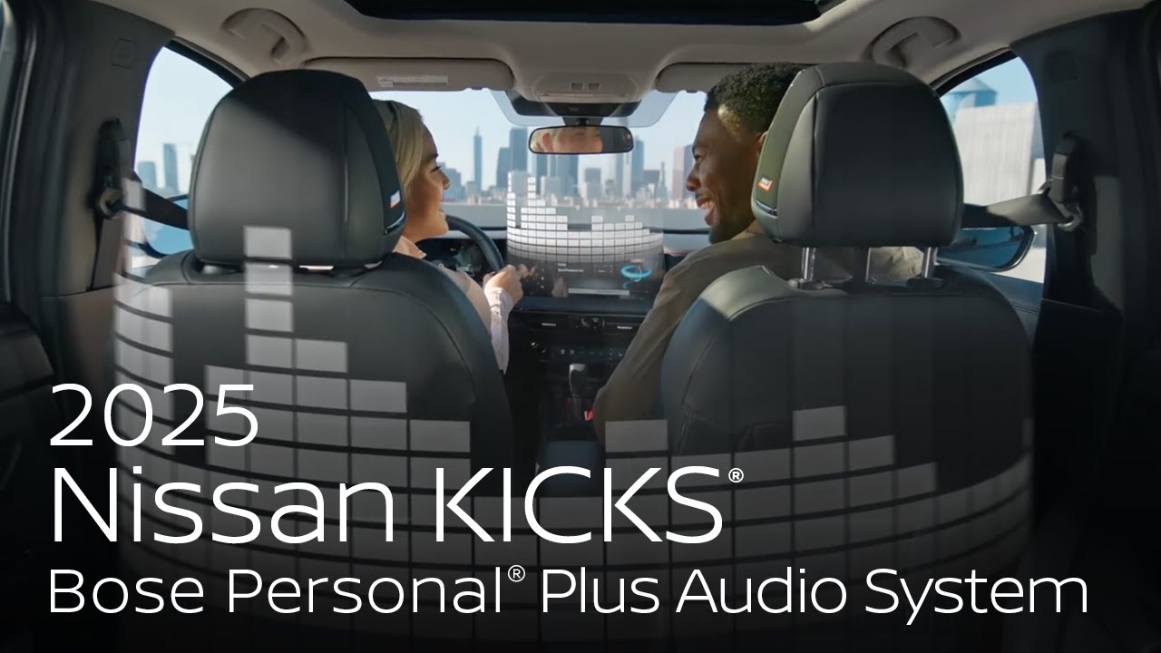 All-New 2025 Nissan Kicks® SUV | Bose Personal® Plus Audio System - EVSHIFT