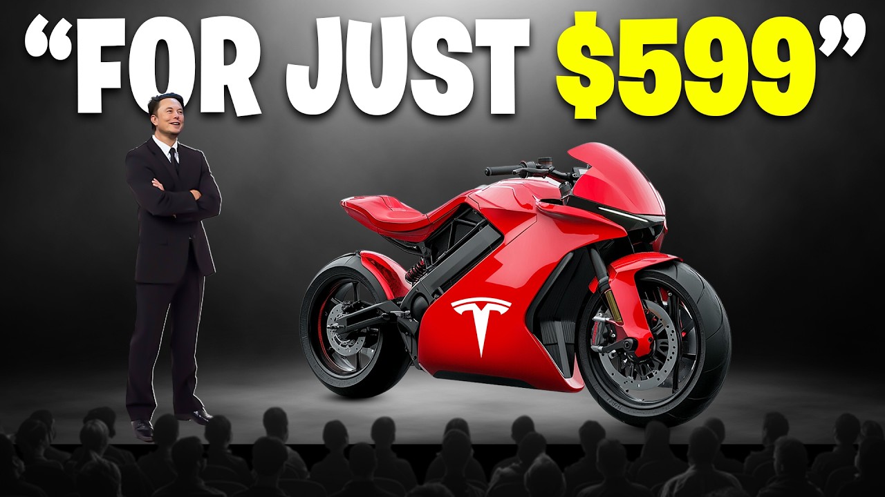 IT HAPPENED! Elon Musk's NEW Tesla Electric Motorcycle FINALLY Hitting ...