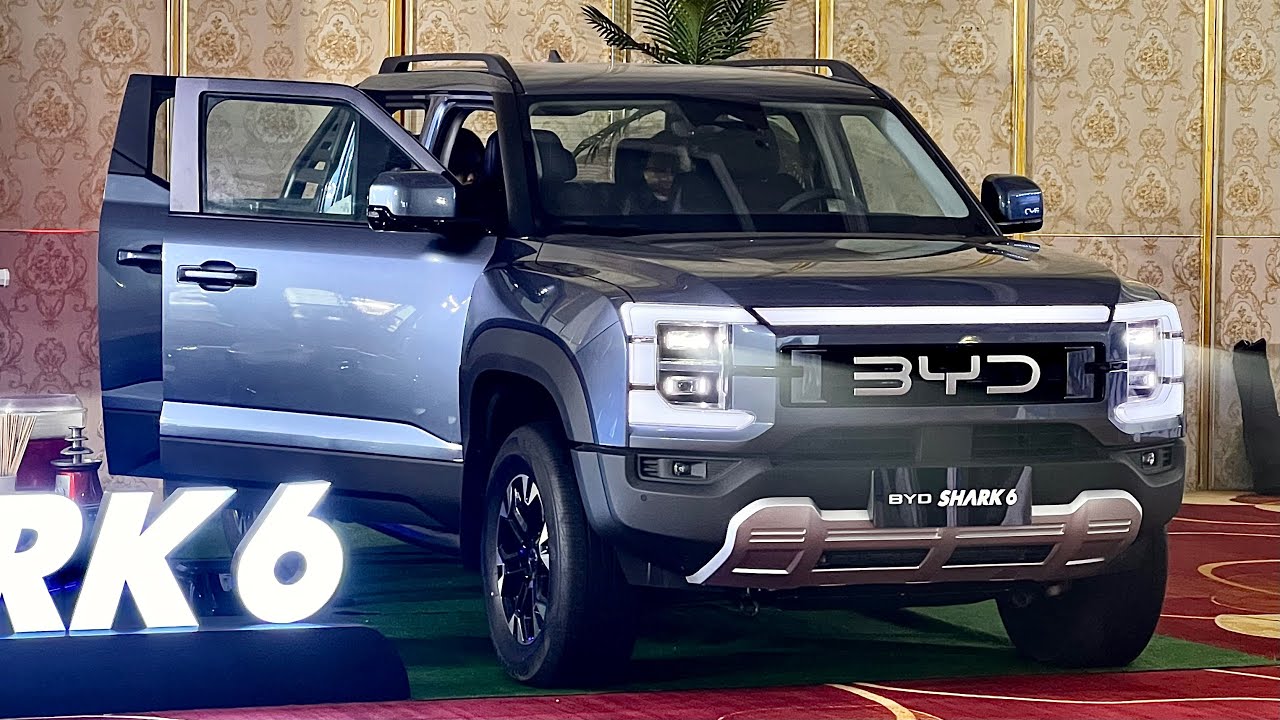 2025 BYD SHARK6 Pickup Truck Review Plug-in hybrid - interior exterior ...