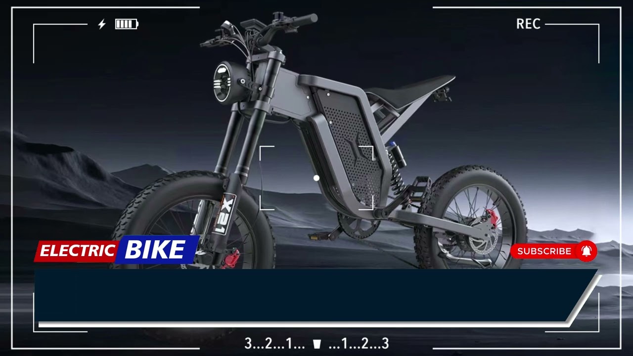 EKX X21 Max Electric Bike 3000W Brushless Gearless Motors 60V 30AH Lithium Battery Electric Bike ...