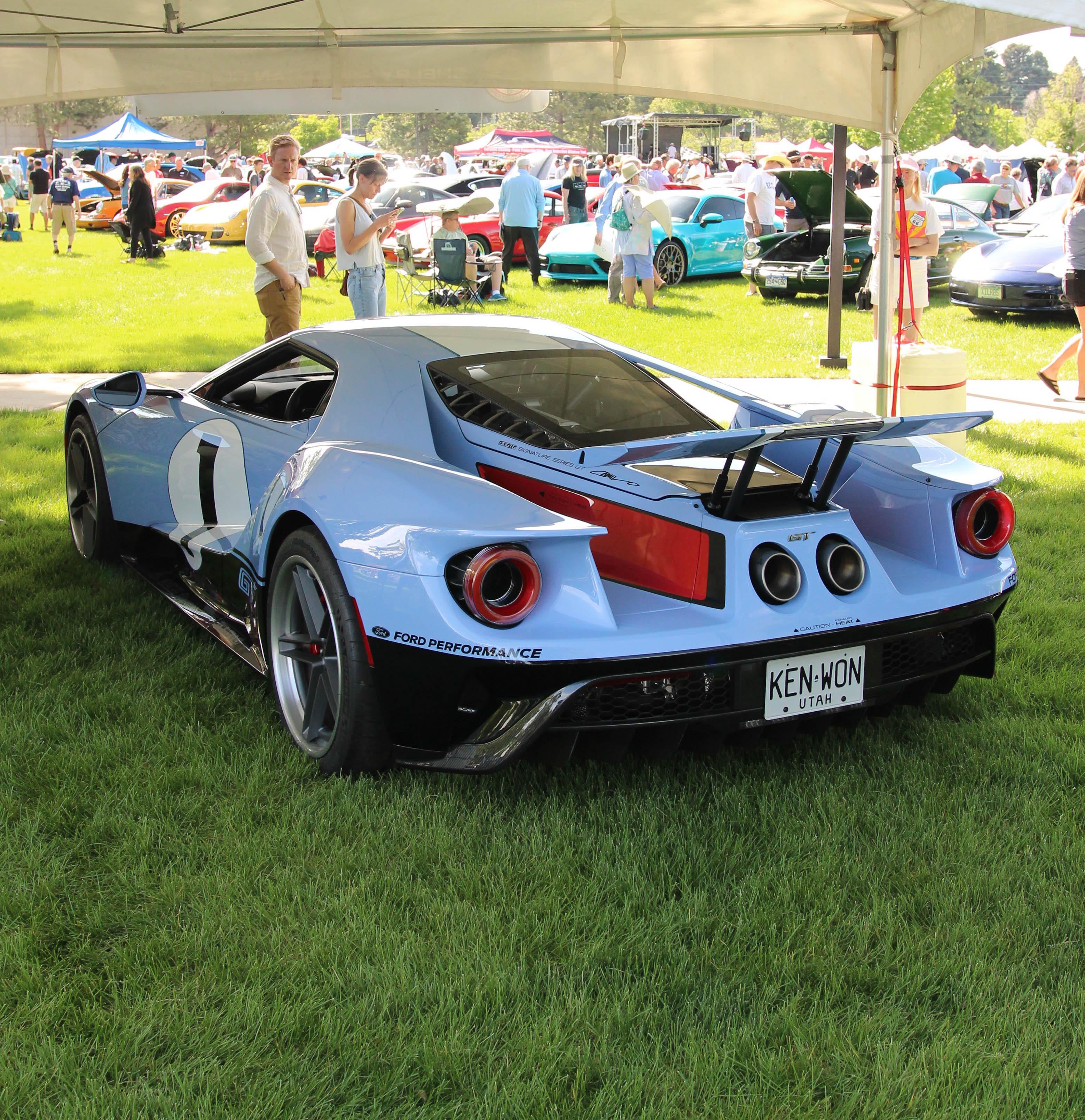 The Ford GT Signature Series. One of the two Signature Series Ford GTs ...