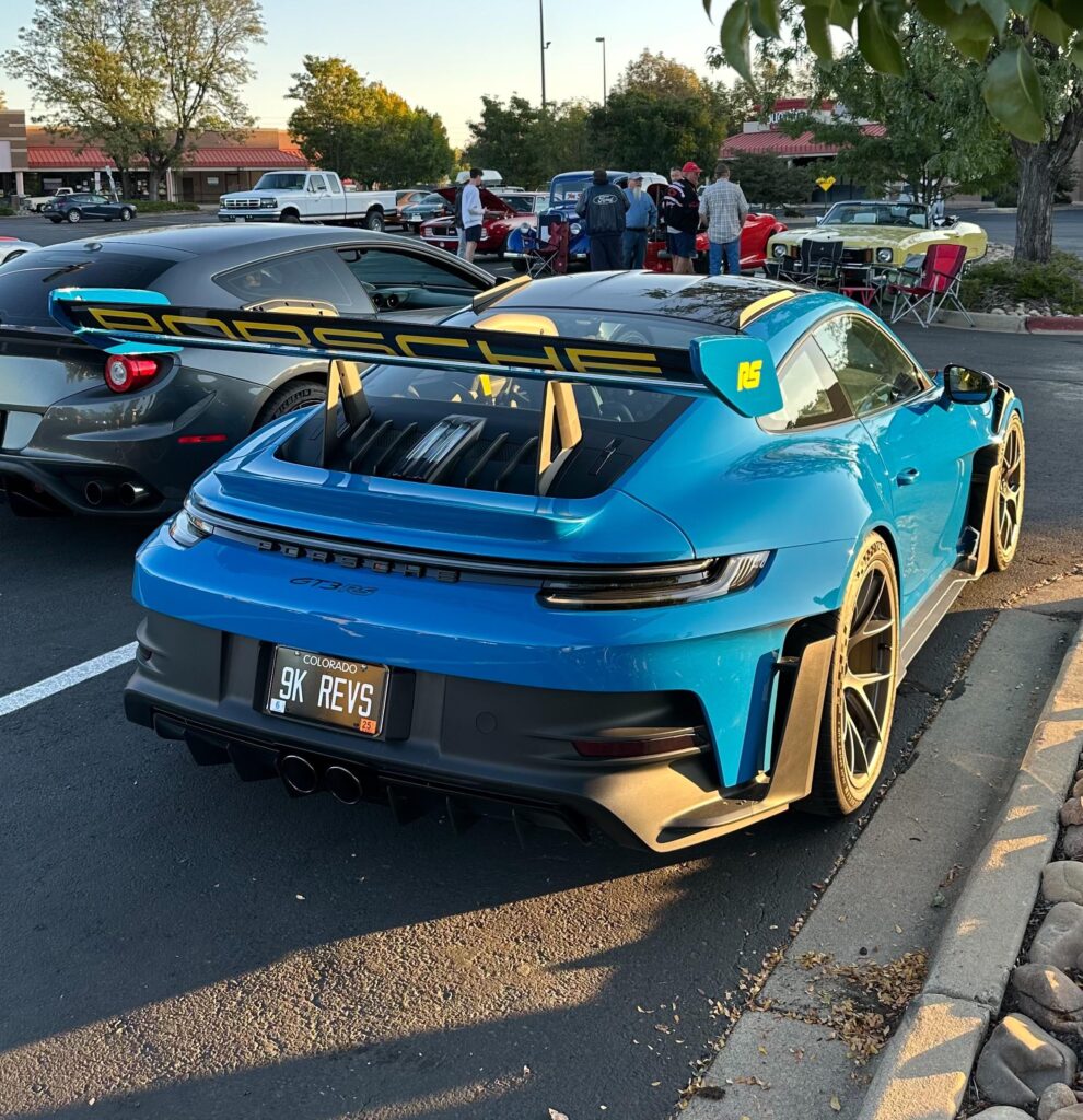 A Porsche 911 GT3 RS with an appropriate license plate [2233x2309 ...
