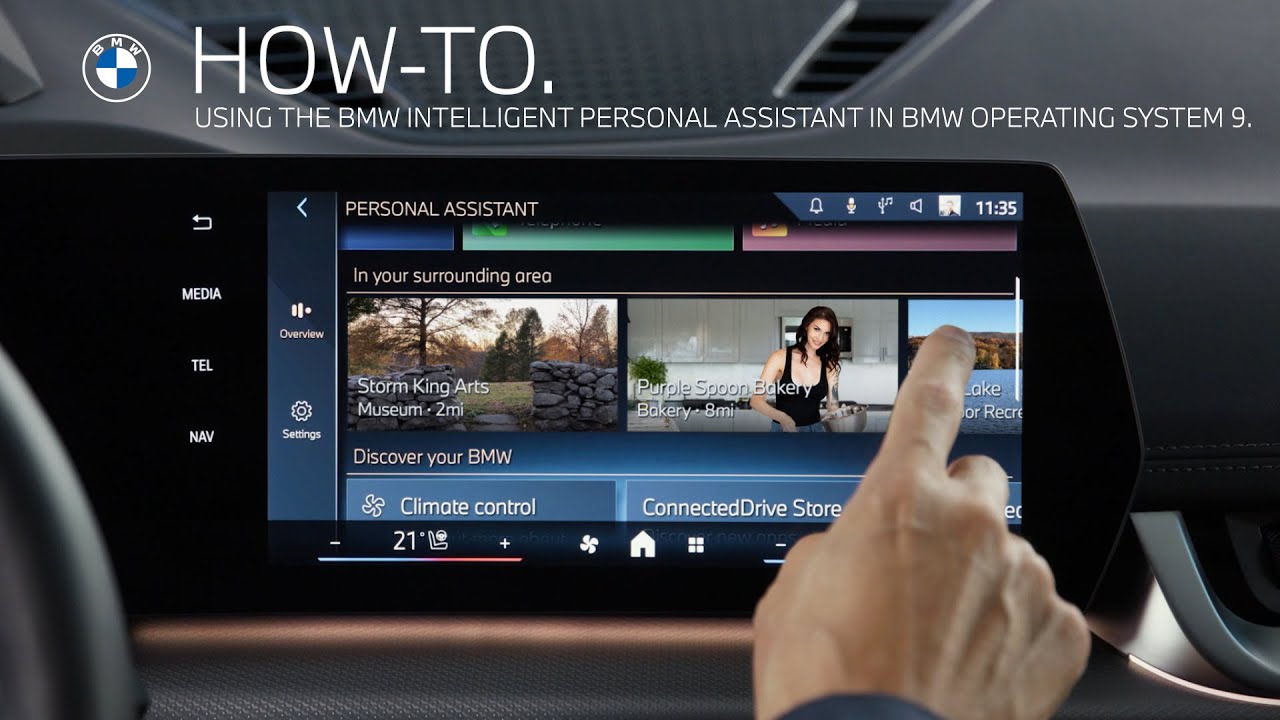 Using the BMW Intelligent Personal Assistant in BMW Operating System 9 ...