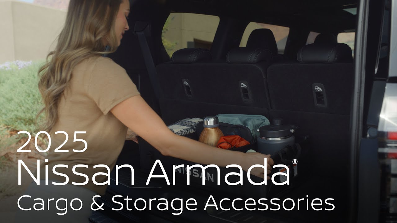 All-New 2025 Nissan Armada® SUV | Cargo & Storage Accessories - EVSHIFT