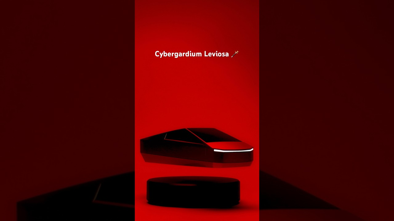 Levitating Cybertruck - now (sold out) on Tesla Shop - EVSHIFT
