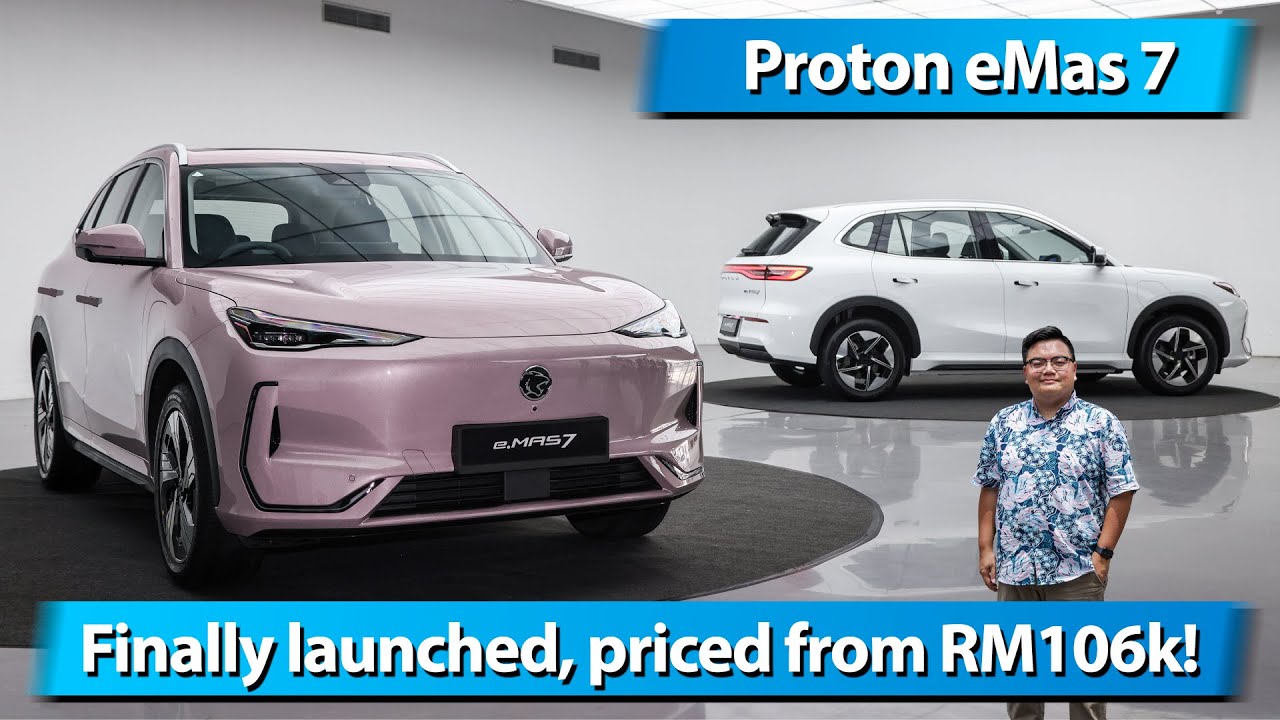 Proton eMas 7 EV finally launched - priced from RM106k! - EVSHIFT
