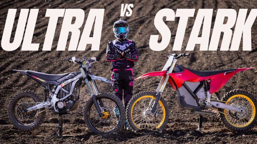 $14K STARK vs $12.5K SURRON ULTRA BEE | Electric Dirt Bike Test - EVSHIFT