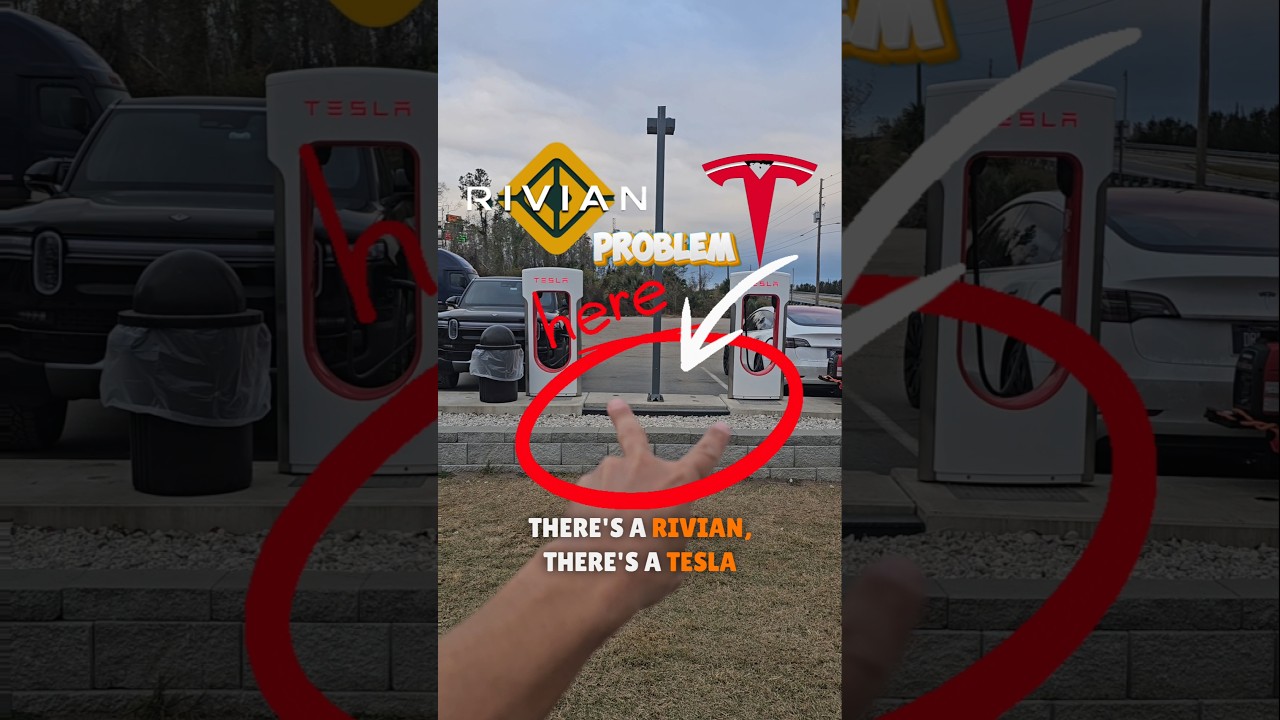 Rivian BLOCKs Multiple Tesla Supercharger Problem gets WORSE #EV # ...