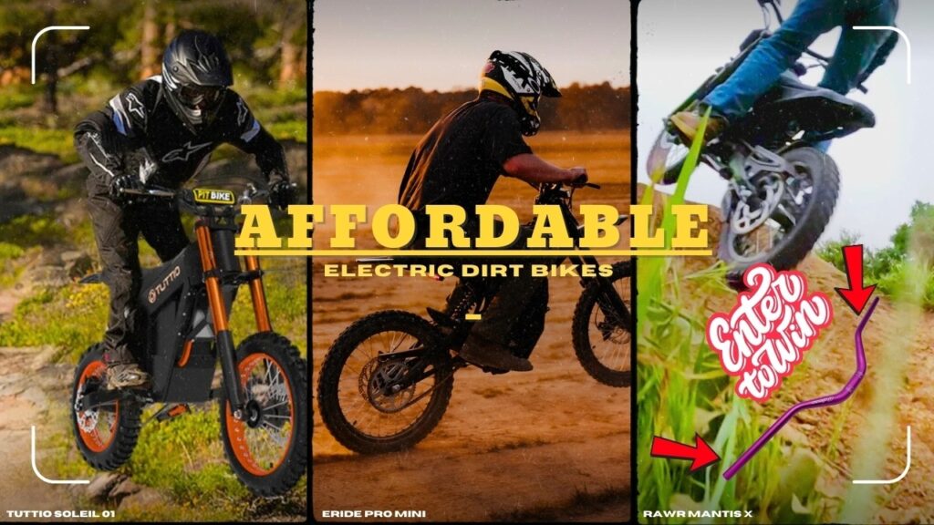 Best Affordable Electric Dirt Bikes of 2025: Tuttio, Rawr Mantis X ...