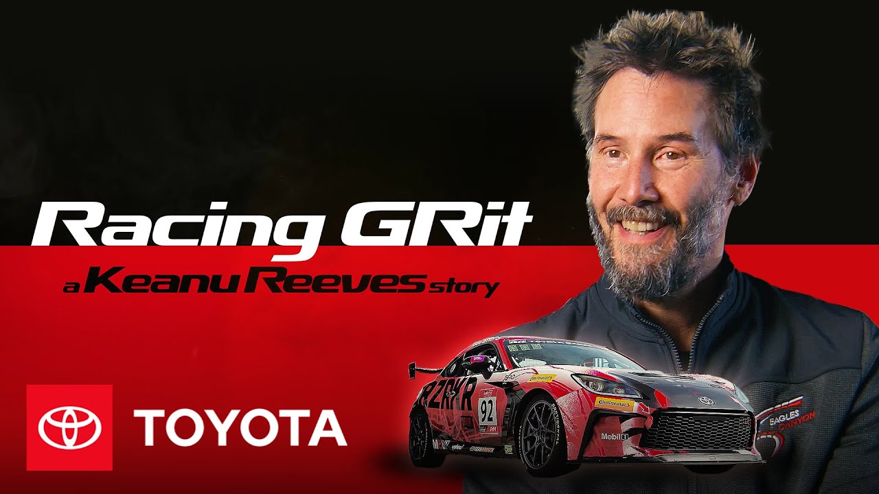 Racing GRit: A Keanu Reeves Story | 2024 Toyota GR Cup | Toyota - EVSHIFT