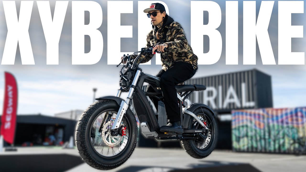 SEGWAY XYBER E-BIKE: 0-20 MPH in 2.7s! | FIRST RIDE at CES 2025 - EVSHIFT