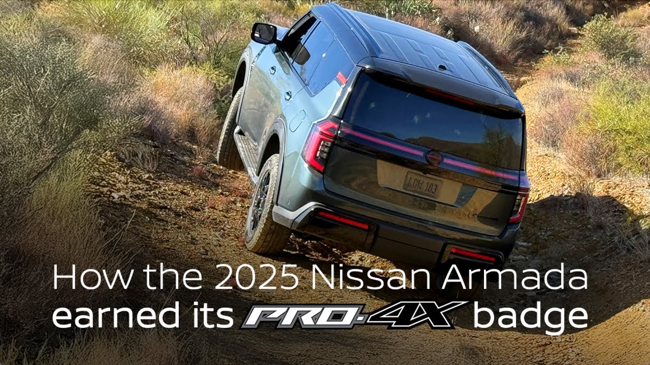 How the All-New 2025 Nissan Armada earned its PRO-4X badge - EVSHIFT