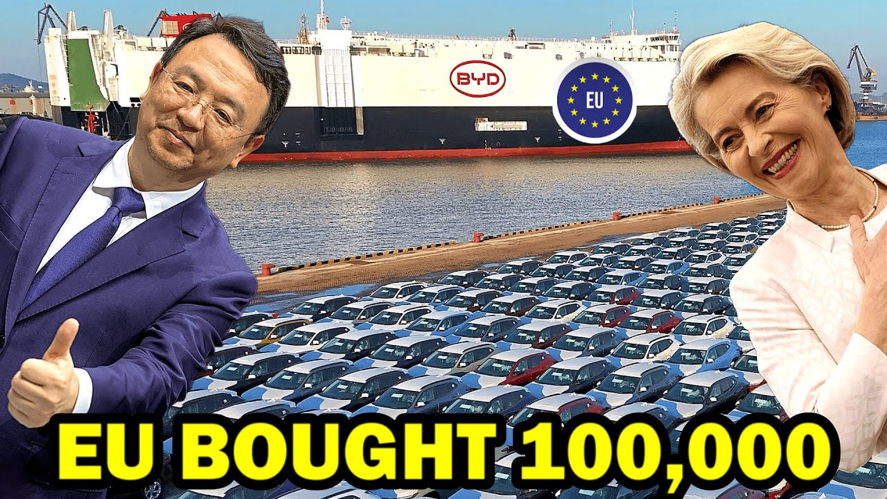 European Company Buys 100,000 Electric Vehicles from BYD!! Problem for ...