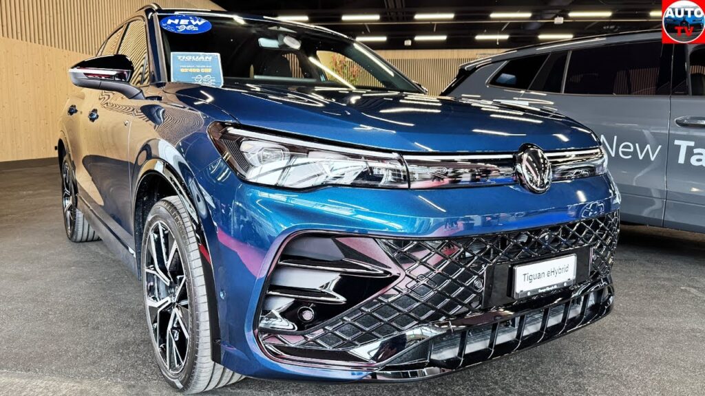 2025 VW Tiguan eHybrid FIRST LOOK: 75-Mile EV Range & Stunning Tech ...