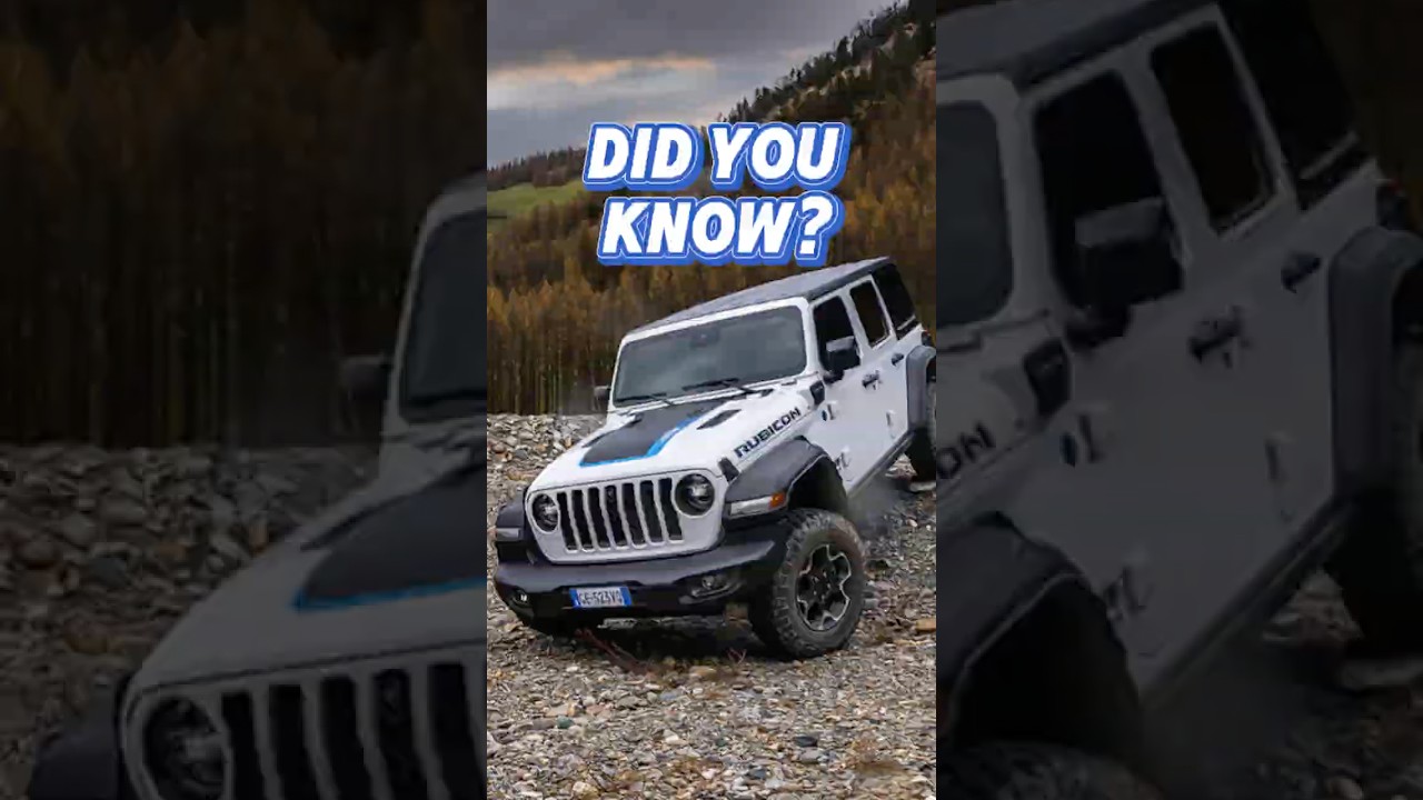 Jeep Wrangler 4xe Review: Hybrid Power Meets Off-Road Legend! #jeepwrangler - EVSHIFT