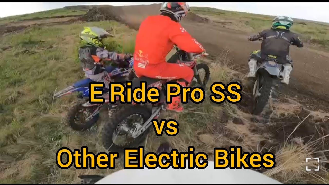 E Ride Pro SS vs Other Electric Bikes | Power, Speed & Trail Test ...