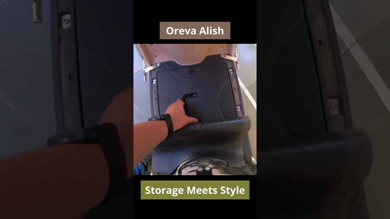 What Fits in the Oreva Alish? A Deep Dive into Its Utility Storage #electricscooter # ...