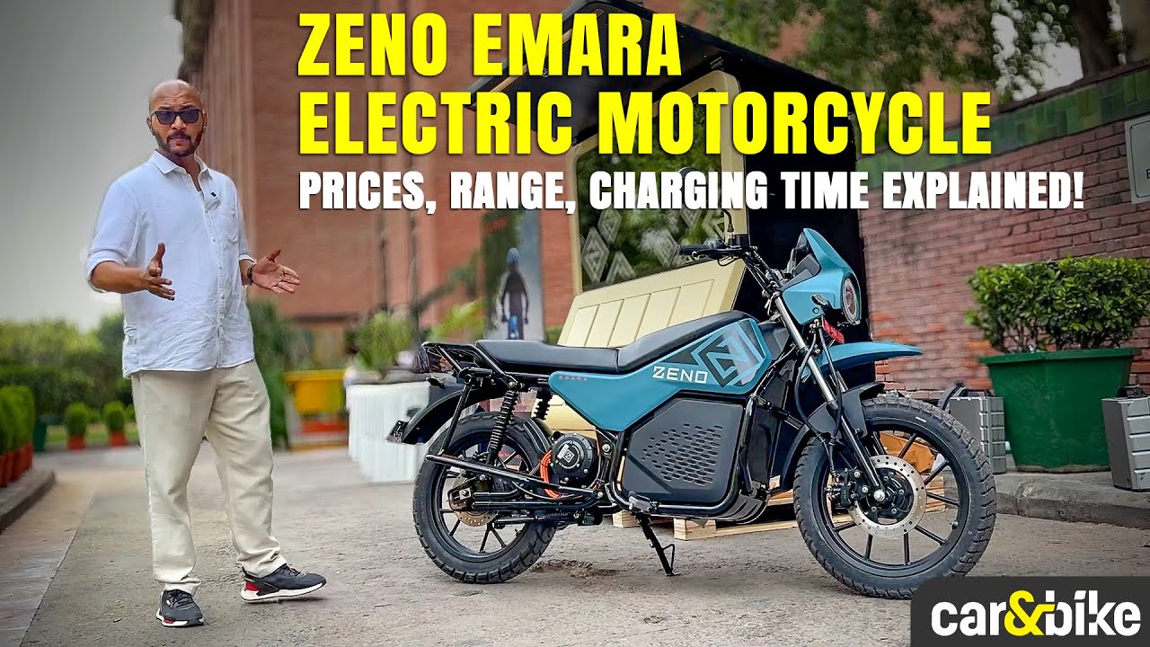 ZENO EMARA ELECTRIC MOTORCYCLE FIRST LOOK - EVSHIFT