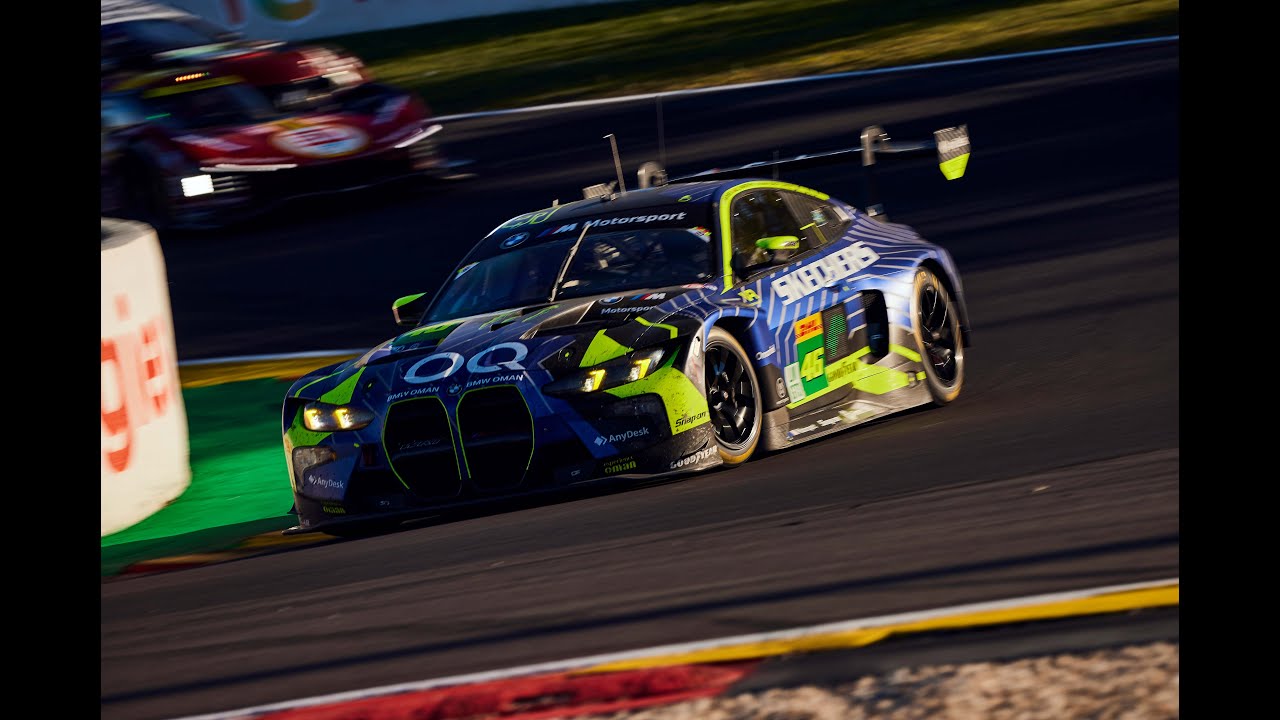 FIA WEC, 24h Le Mans: #46 BMW M4 GT3 EVO onboard. - EVSHIFT