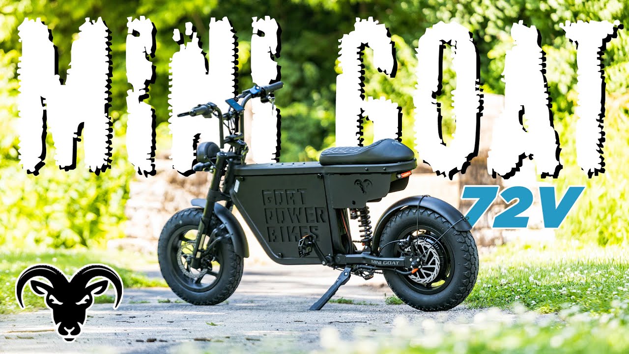 The Mini Goat E-Bike is a 72V Silent Speed Demon! #electricbike #emoped - EVSHIFT