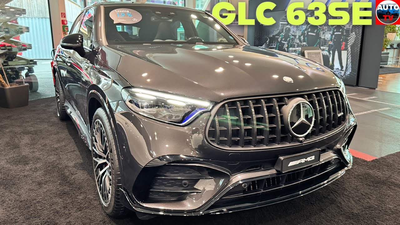 NEW Mercedes-AMG GLC 63 S E PERFORMANCE 2025 - 680HP PLUG-IN HYBRID Beast (visual REVIEW) - EVSHIFT