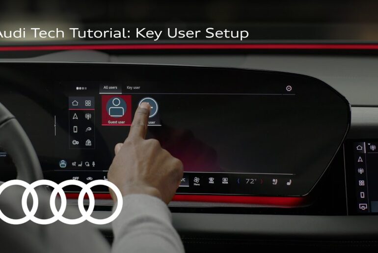 Audi Q6 e-tron Tech Tutorial: Passenger Display - EVSHIFT