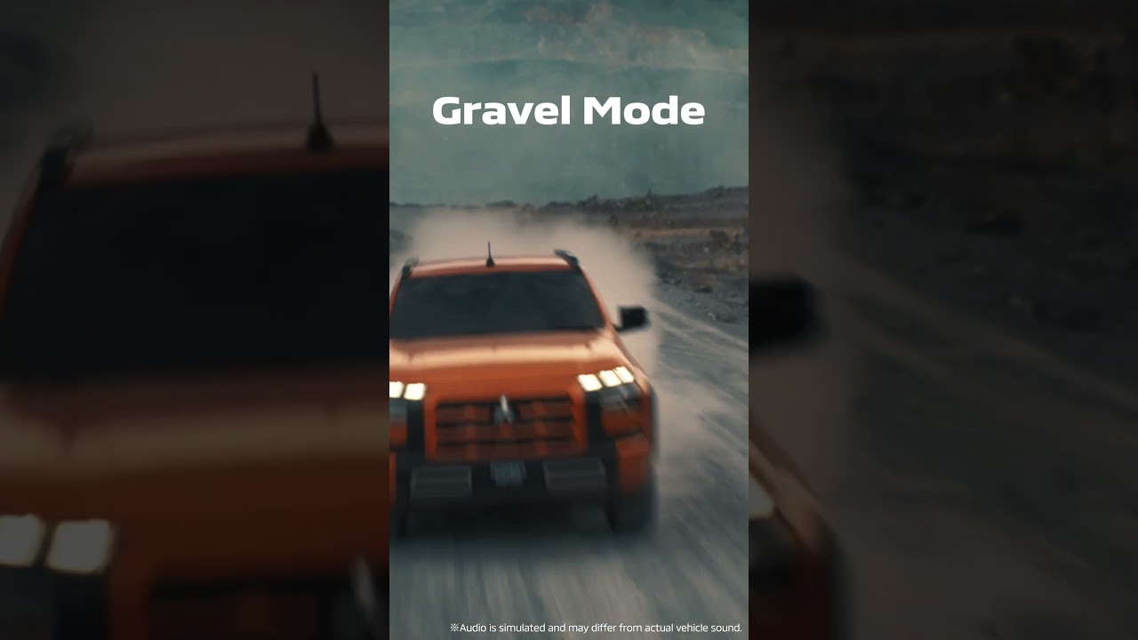 Mitsubishi TRITON | AXCR 2025 | Versatile drive modes engineered from ...