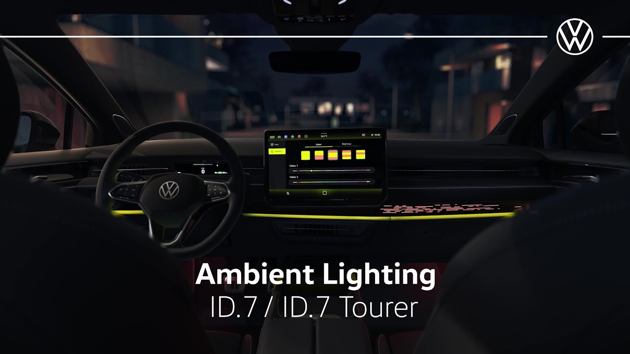 Volkswagen ID.7 Ambient Lighting - EVSHIFT